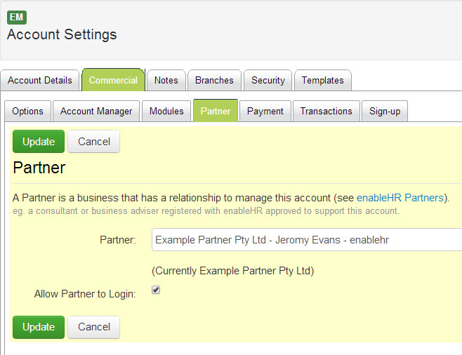 FAQ - Why can't my Partner access my account? – Citation HR Support Centre