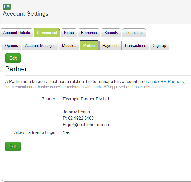 FAQ - Why can't my Partner access my account? – Citation HR Support Centre