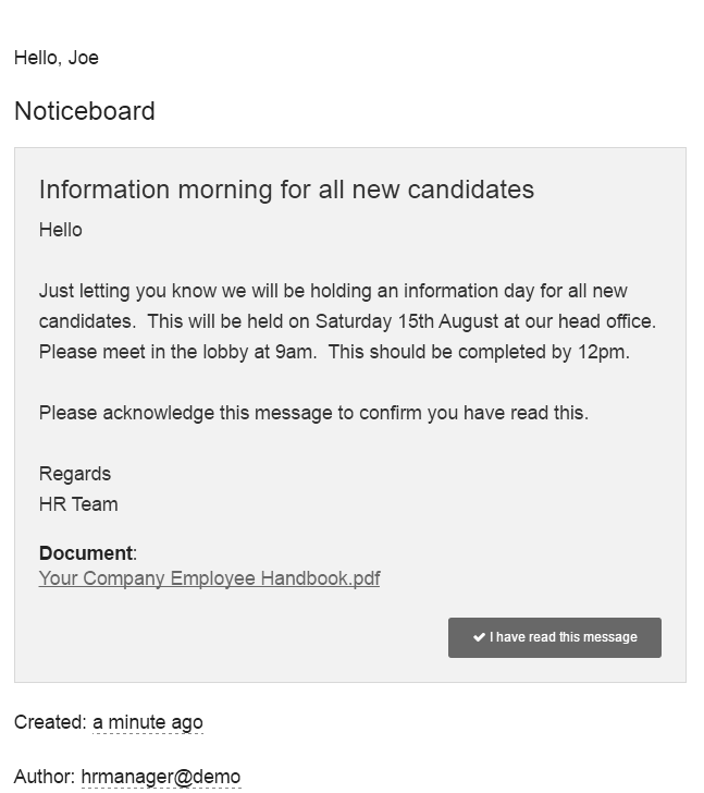 eSS Messages - How to send messages and documents to eSS Users (eg ...
