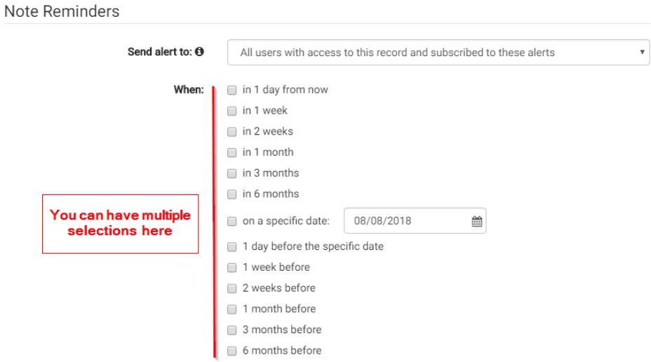 How To Set A Reminder – Citation HR Support Centre