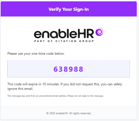 Multi Factor Authentication (MFA) in CitationHR – Citation HR Support ...